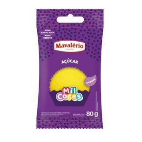 Acucar Cristal Amarelo 80g Mavalerio