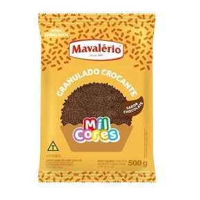 Granulado Crocante Mil Cores 500g Mavalerio