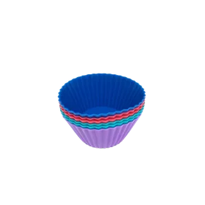 Kit Forma Silicone Cupcake C/6 Confeitudo