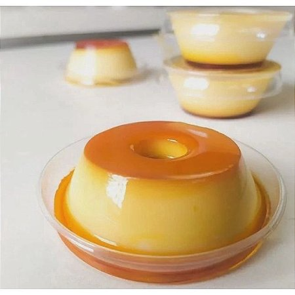 Forma Pudim C/tampa 120ml C/12 Prafesta