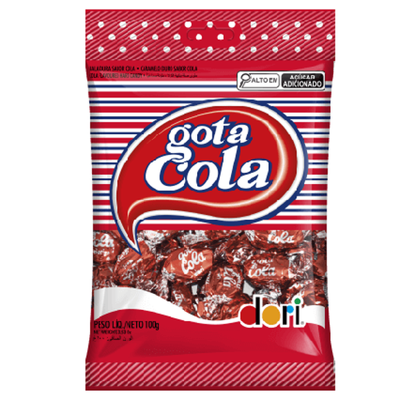 Bala Gota Cola 100g Dori