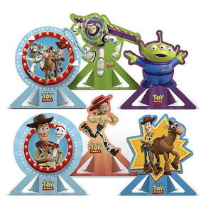 Decoracao De Mesa Toy Story 4 C/6 Regina
