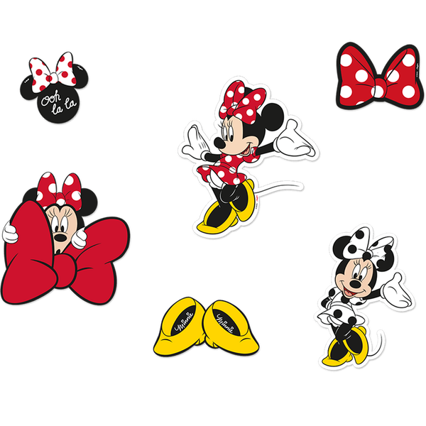 Mini Personagem Minnie Mouse C/12 Regina