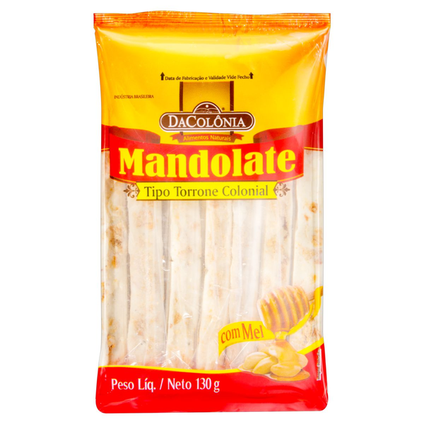 Mandolate C/ Mel 130g Dacolonia