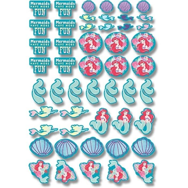 Mini Personagem Ariel C/50 Regina
