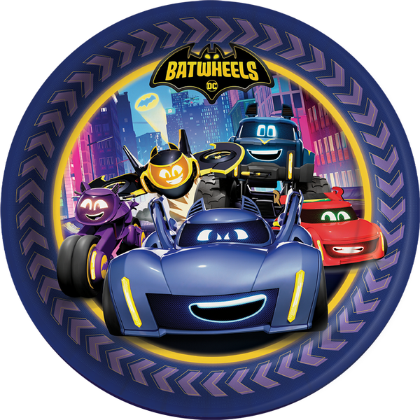 Prato Papel Batwheels C/8 Festcolor