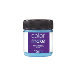 Tinta Liquida Azul Neon 15ml Colormake