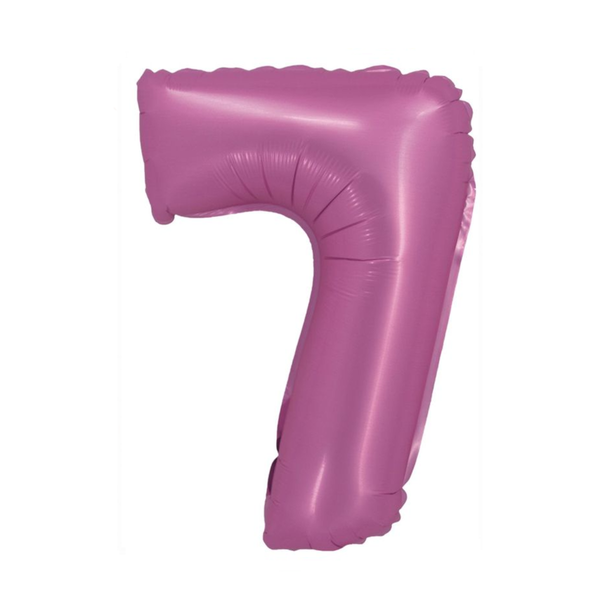 Balao Cromado 40cm Rosa N 7 Silver