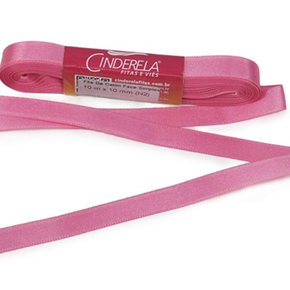 Fita Cetim 10x10mm Rosa Liris Cinderela