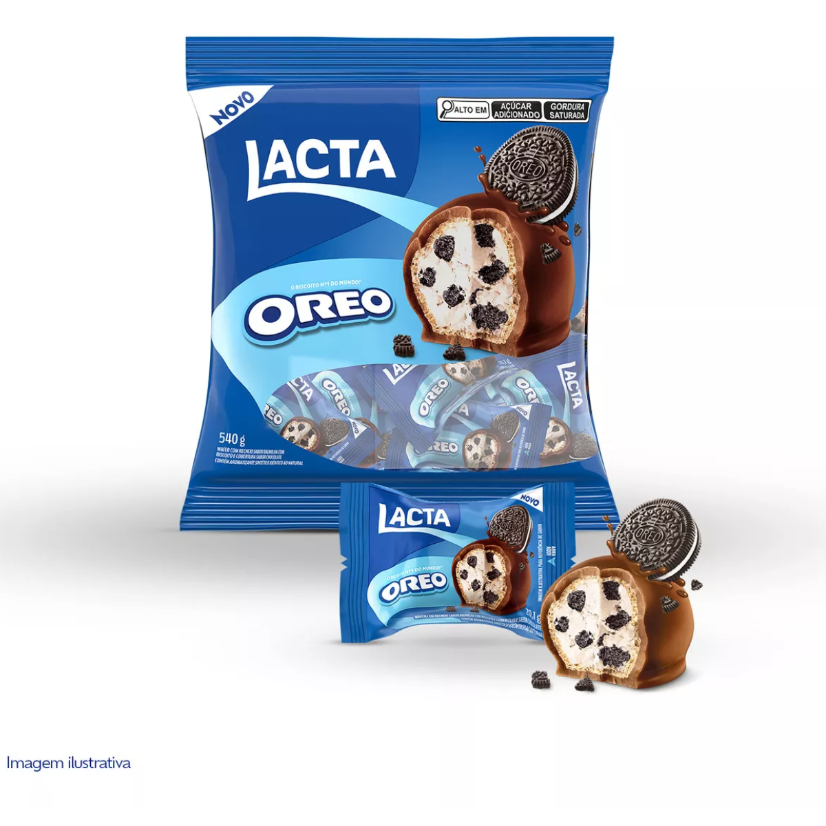 Bombom Oreo C/26 540g Lacta